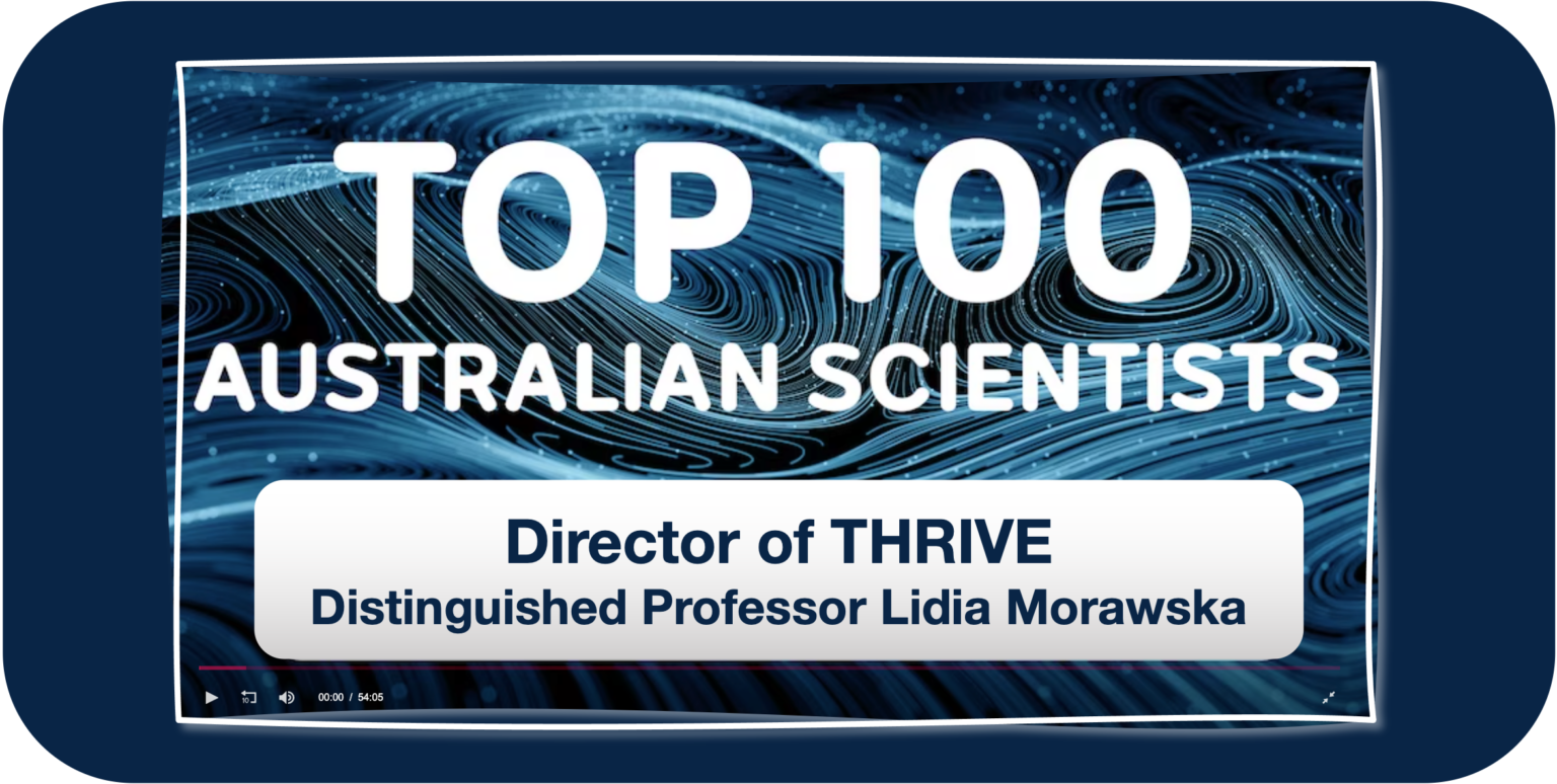 ABC's 'The Science Show - Top 100 Australian Scientists’! - Thrive