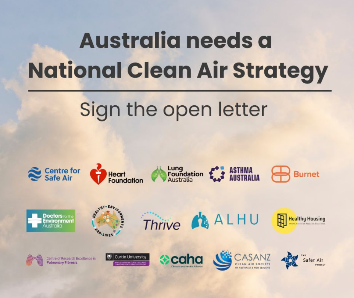 Sign the Centre for Safe Air’s open letter: Australia needs a National ...
