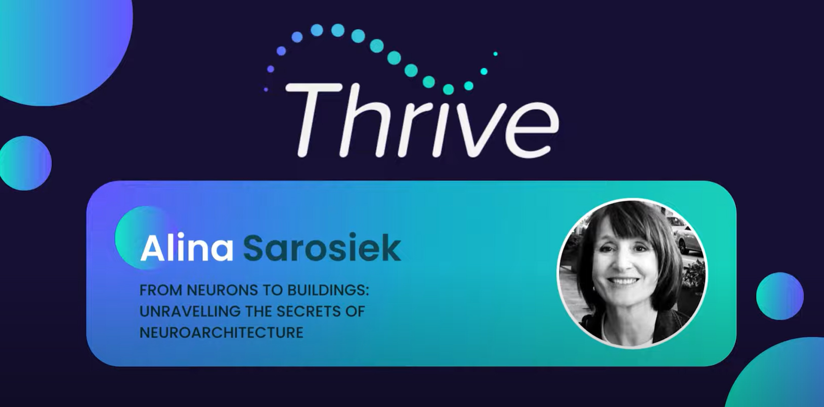 Webinar "Neuroarchitecture: Unraveling secrets from Neurons to ...